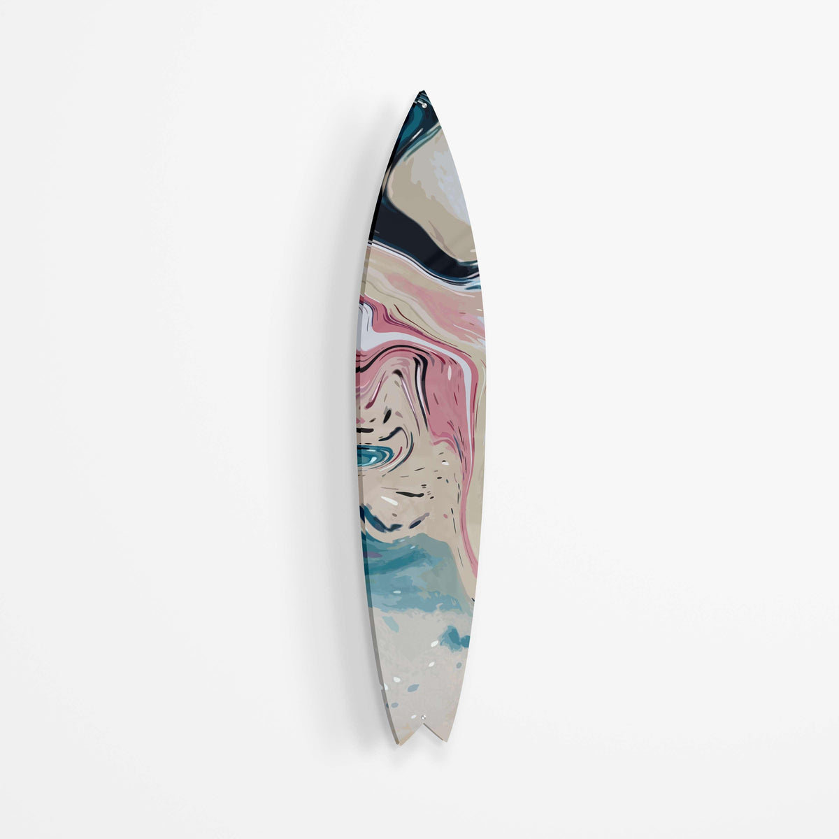 pink surfboard