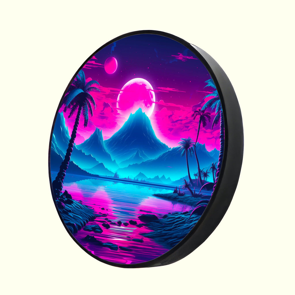 Circle LED Art Collection – uniqstiq